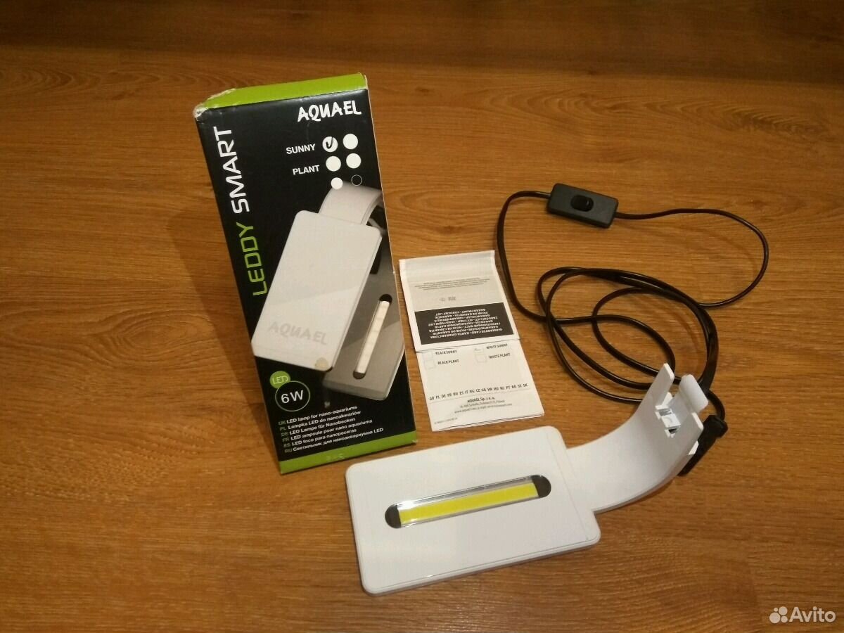 Aquael leddy smart sunny лампа