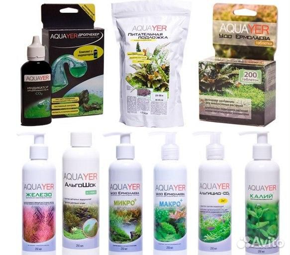 Удобрения и кондиционеры aquayer
