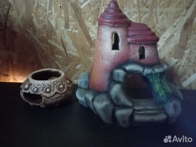 Рыбка и декорации