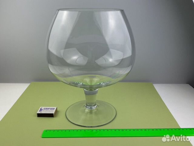 Аквариум Ваза-бокал на ножке. 7литров