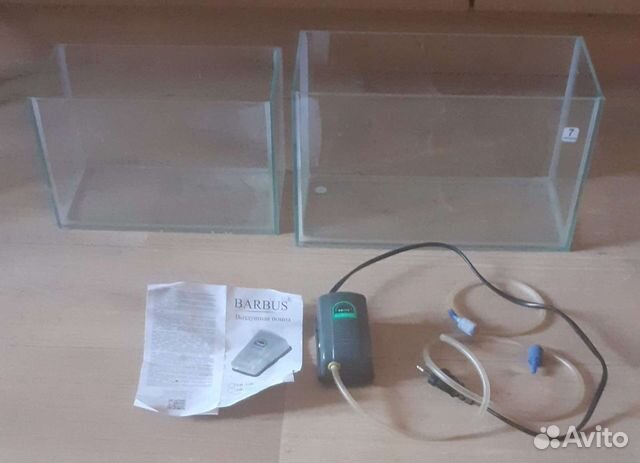 Аквариумы на 5 и 7 литров