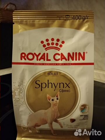 Корм для сфинксов royal canin
