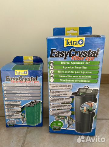 Фильтр для аквариума tetra easy crystal